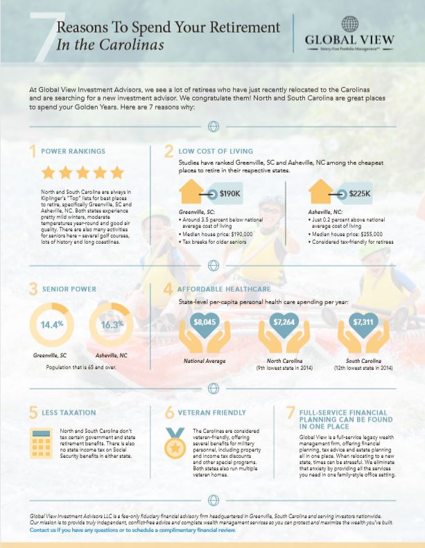 Infographic Offer l Global View Investment Advisors, Greenville, SC